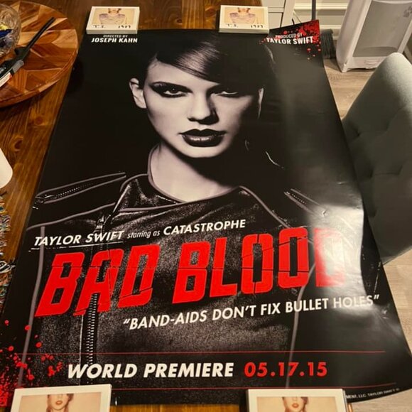 Taylor Swift | Art | Taylor Swift Bad Blood Poster | Poshmark